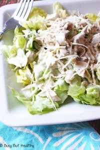 Best Ever Light Caesar Dressing | Busy But Healthy